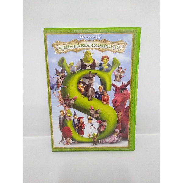 Box Shrek: A História Completa (2001-2010) | Shopee Brasil