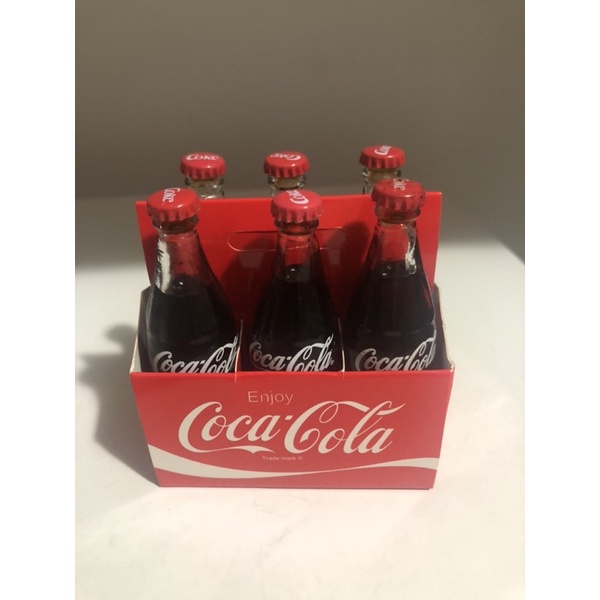 Caixinha Com 6 Miniaturas Coca Cola Pronta Entrega | Shopee Brasil