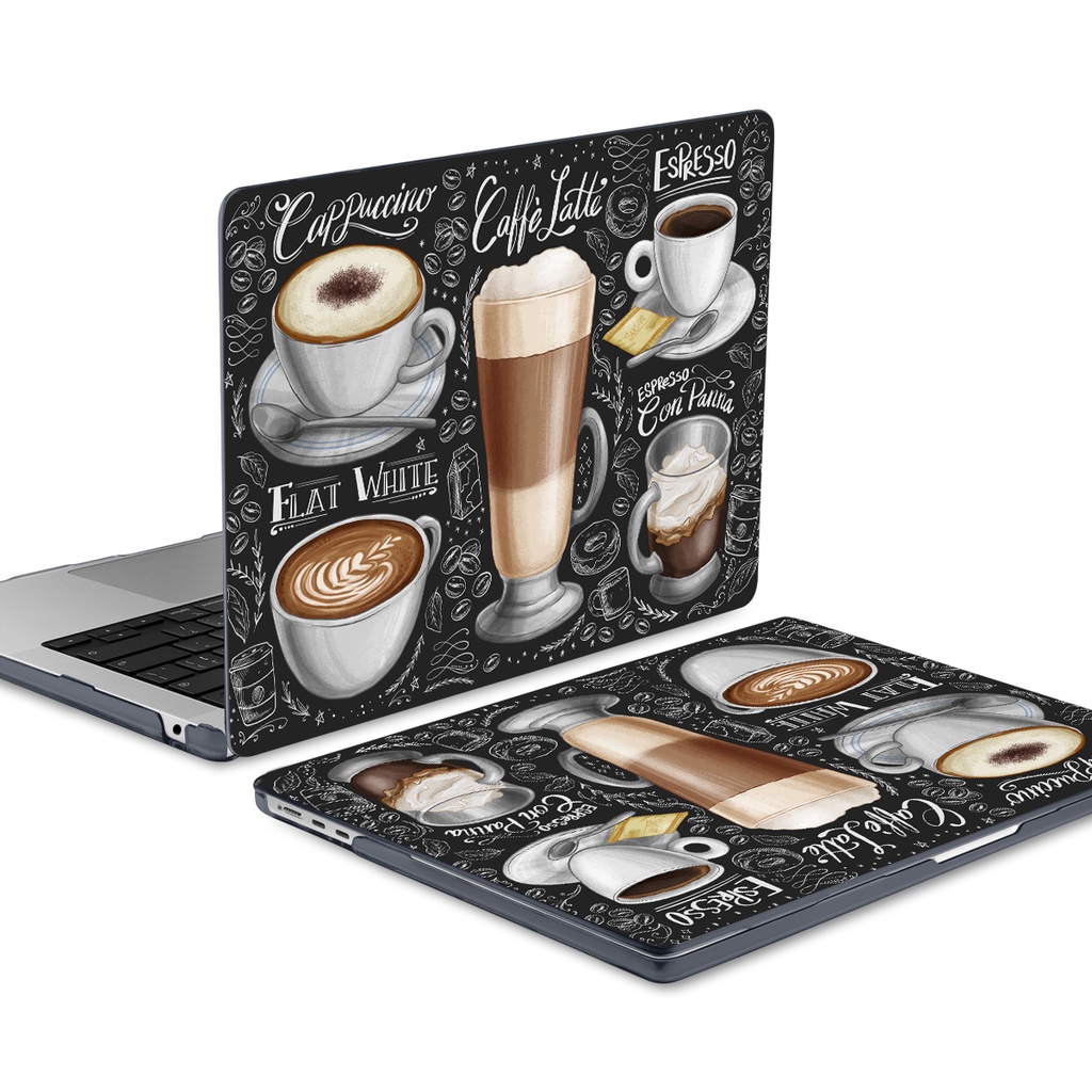Capa Protetora Rígida Para Laptop Com Impressão De Café Compatível ...