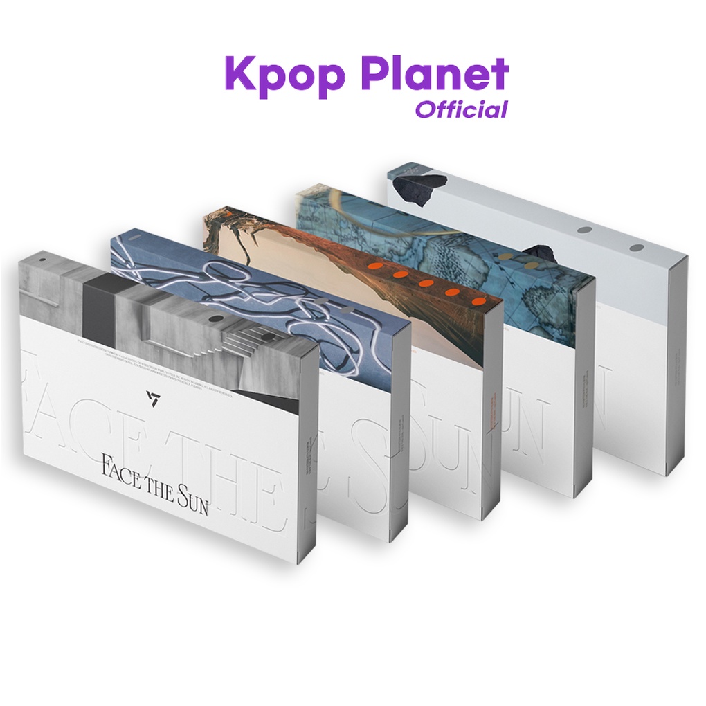 SEVENTEEN - 4th Album [ FACE THE SUN ] | Shopee Brasil