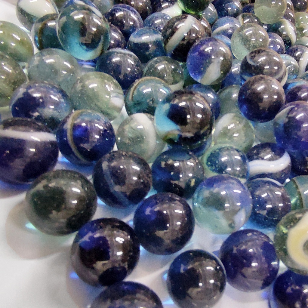 300 Birosca Vidro Bila Fubeca Bola Bolinha Gude Mescla 19mm a 20mm ...