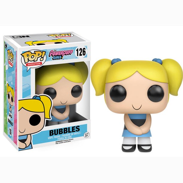 FUNKO POP ANIMATION POWERPUFF GIRLS - BUBBLES 126 - NOVO ORIGINAL ...