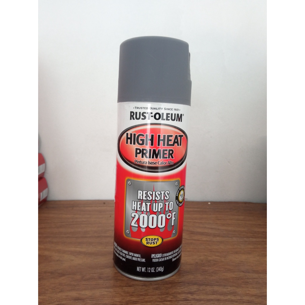 Tinta Spray Primer Alta Temperatura 2000f | Shopee Brasil