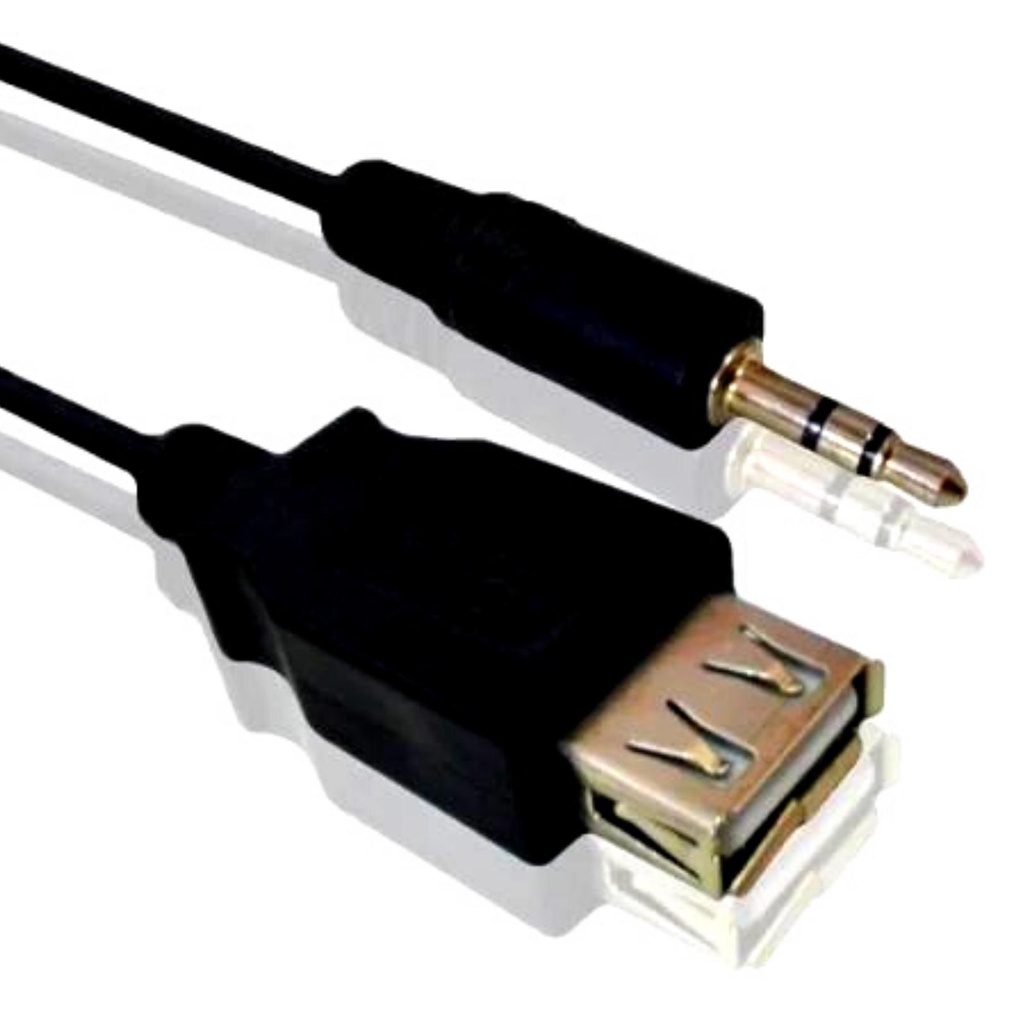 Cabo Adaptador Usb Femea P2 Macho Entrada Auxiliar Som Carro Usb Femea ...