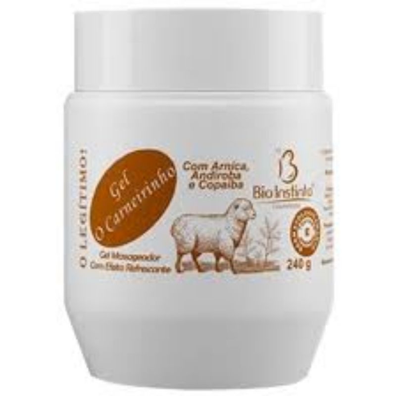 GEL PARA MASSAGEM Carneirinho Bio Instinto - 240g 12UN | Shopee Brasil