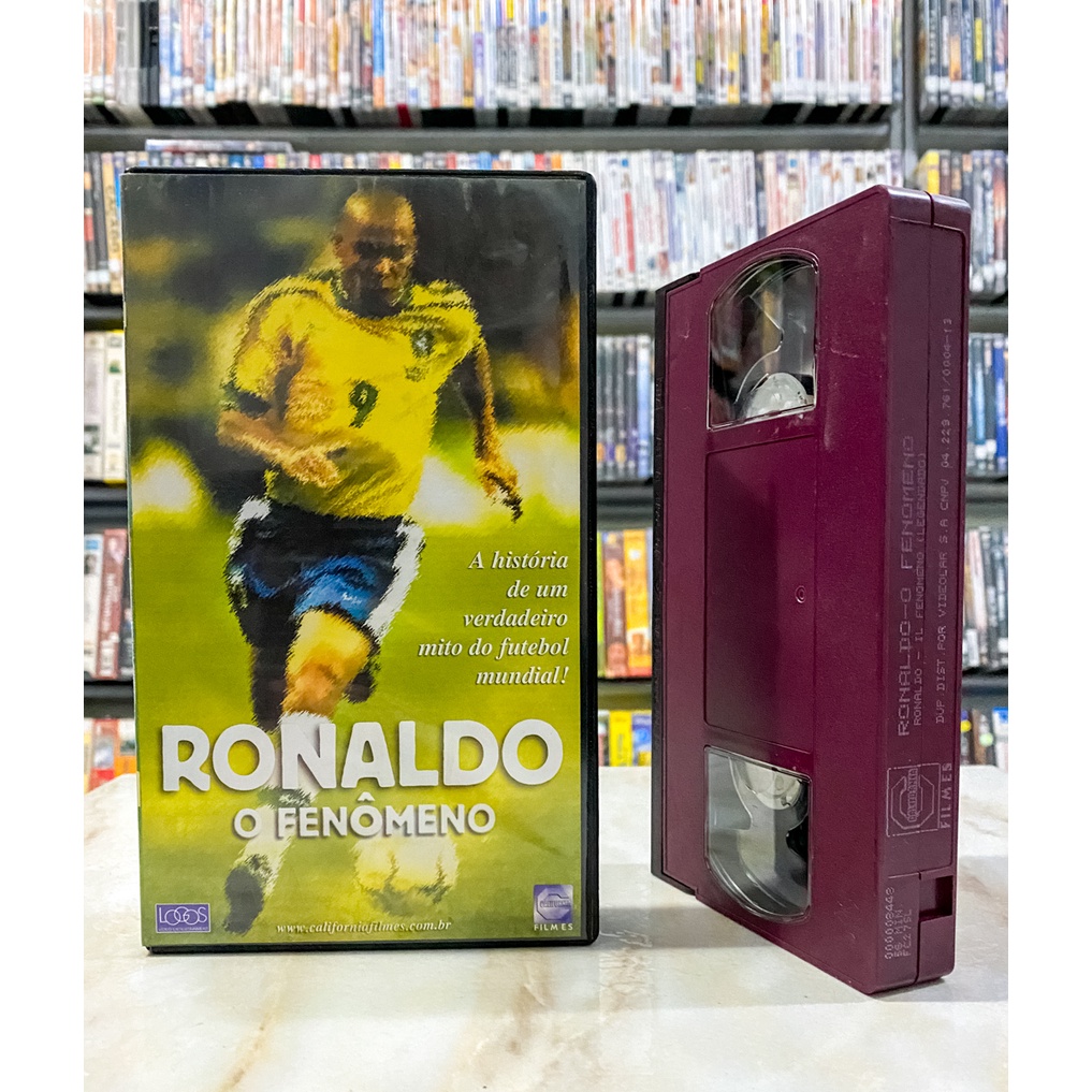 VHS Ronaldo - O Fenômeno - LEGENDADO Original - Fita Documentário (Ronaldinho - Ronaldo Nazário ...