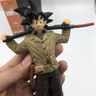 Figure Action Dragon Ball Z Goku Exército Jaqueta Soldado | Shopee Brasil