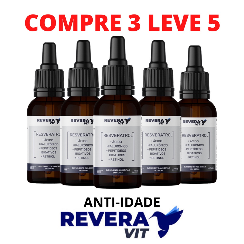 ReveraVit - O Poderoso Resveratrol Americano + Ácido Hialurônico ...
