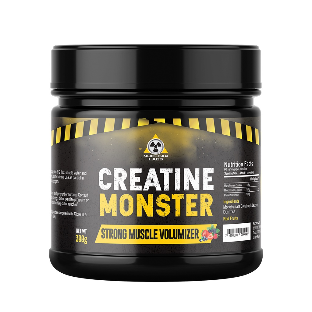 Creatina Monster 300g Strong Muscle Volumizer Nuclear Labs INC ...