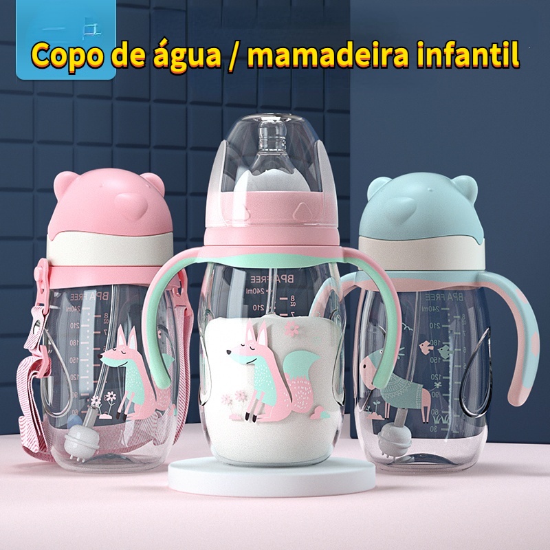 Mamadeira À Prova De Queda De Plástico PP Bebê Recém-Nascido Grande ...