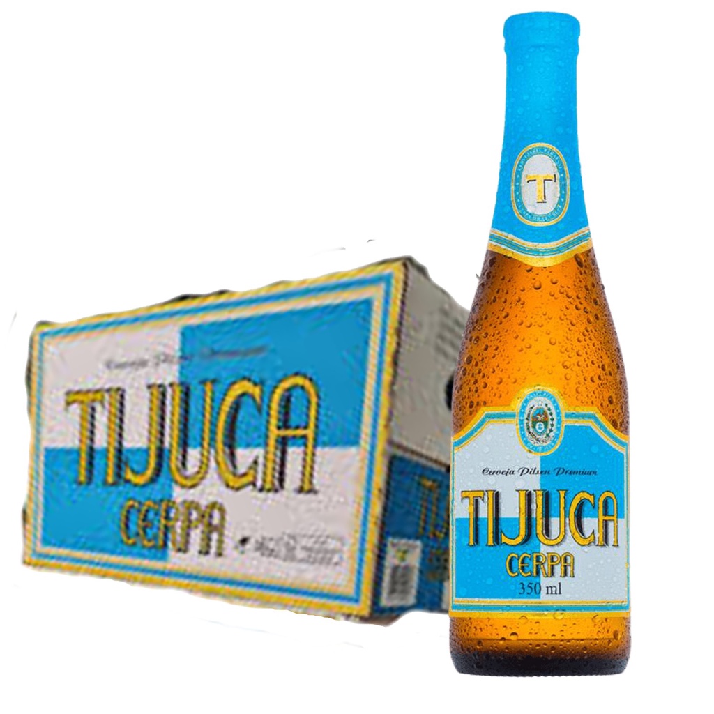 Cerveja CERPA Tijuca 350ml (24 garrafas) | Shopee Brasil