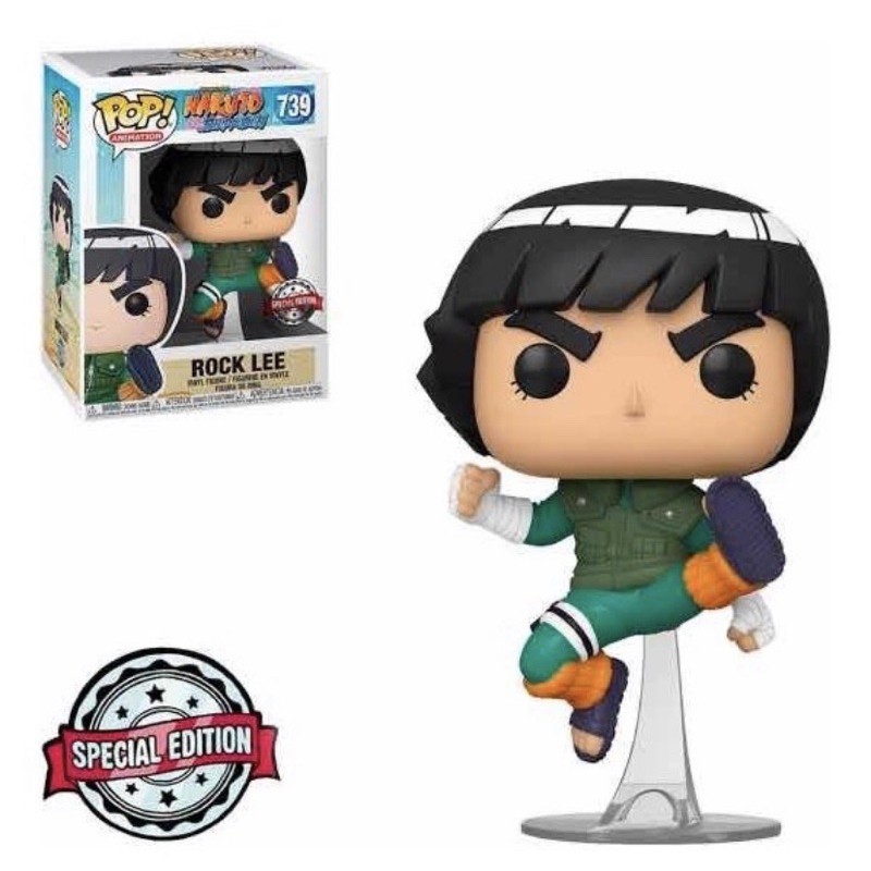 Funko Pop! Naruto: Shippuden: Rock Lee Special Edition #739 | Shopee Brasil