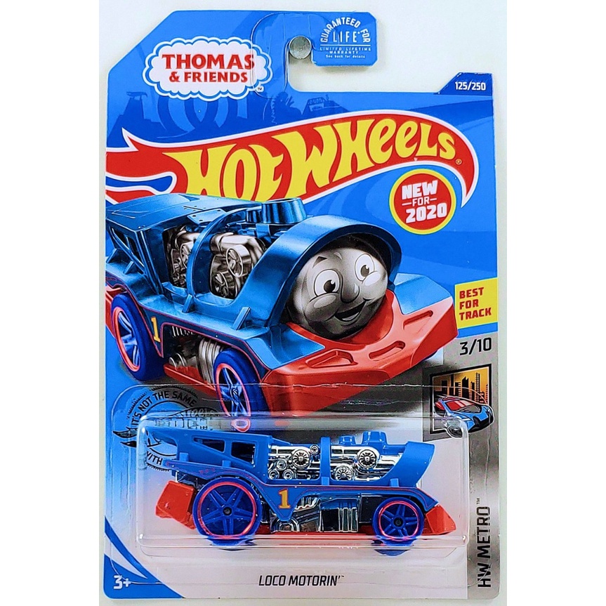 Hot Wheels Hotwheels Diecast Rodas Quentes LOCO MOTORIN Azul HW Thomas ...