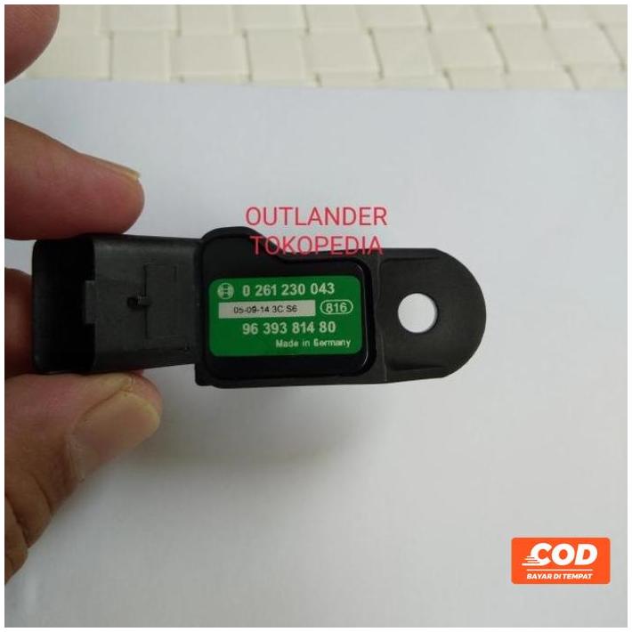 Sensor Mapa / Manifold Do Sensor / Mapa Para Peugeot 206 / 207 / 307 / 406 / 407 / 807 (Code 010 ...