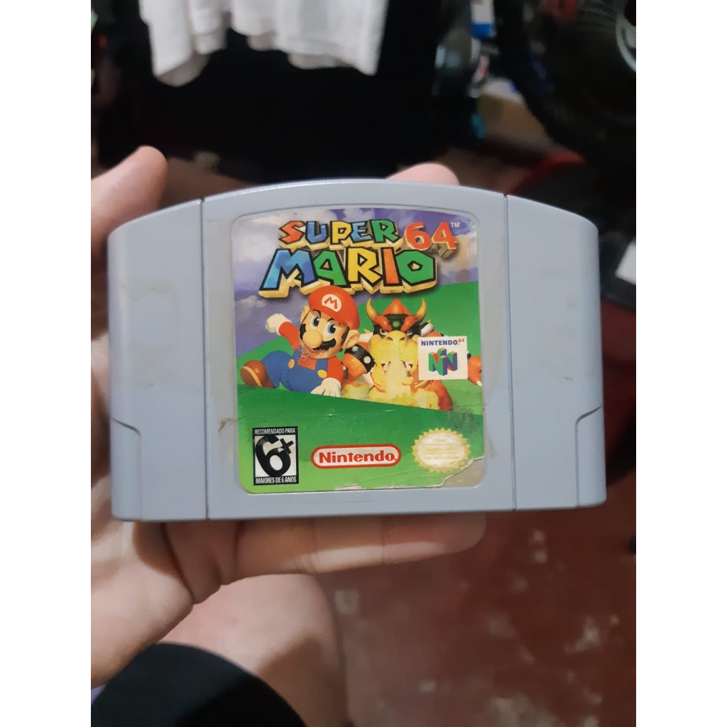 Super Mario 64 Nintendo 64 Original | Shopee Brasil