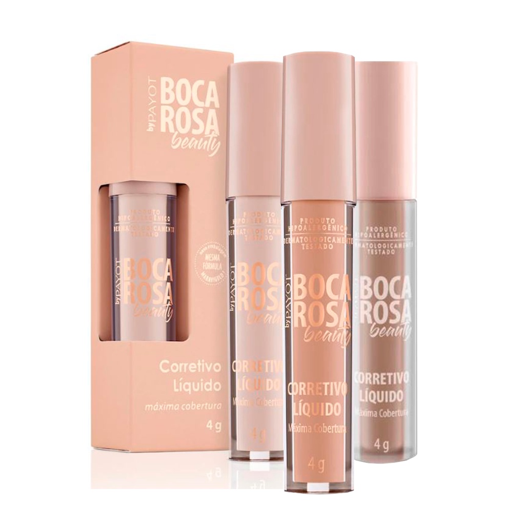 Corretivo Liquido HD Boca Rosa 4g | Shopee Brasil