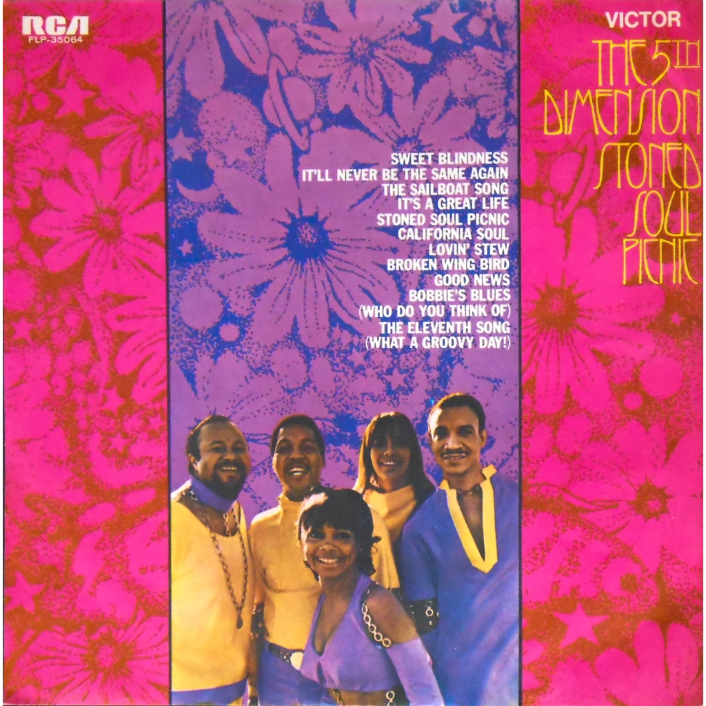 LP The 5th Dimension Stoned Soul Picnic 1969 Disco De Vinil RCA ...