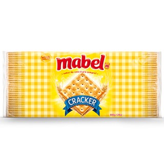 Biscoito Cream Cracker Mabel 800g | Shopee Brasil