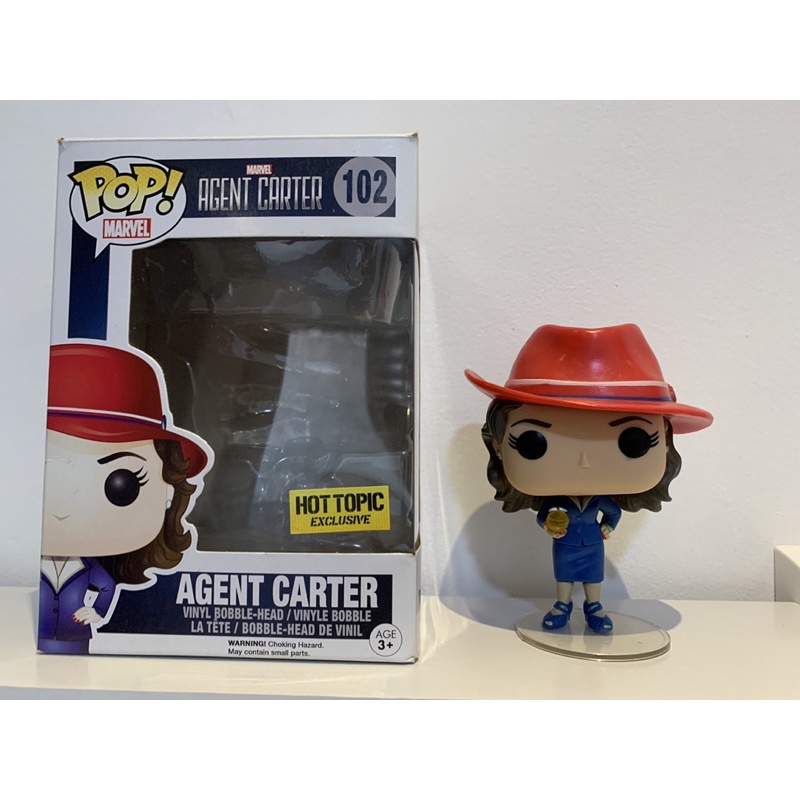 Funko Pop Agent Carter (Original) | Shopee Brasil