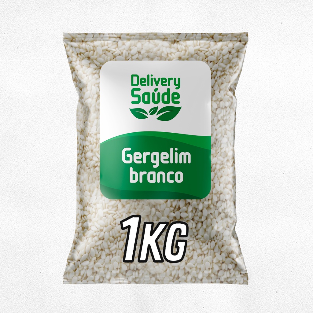 GERGELIM BRANCO 1KG - Faz a Boa!