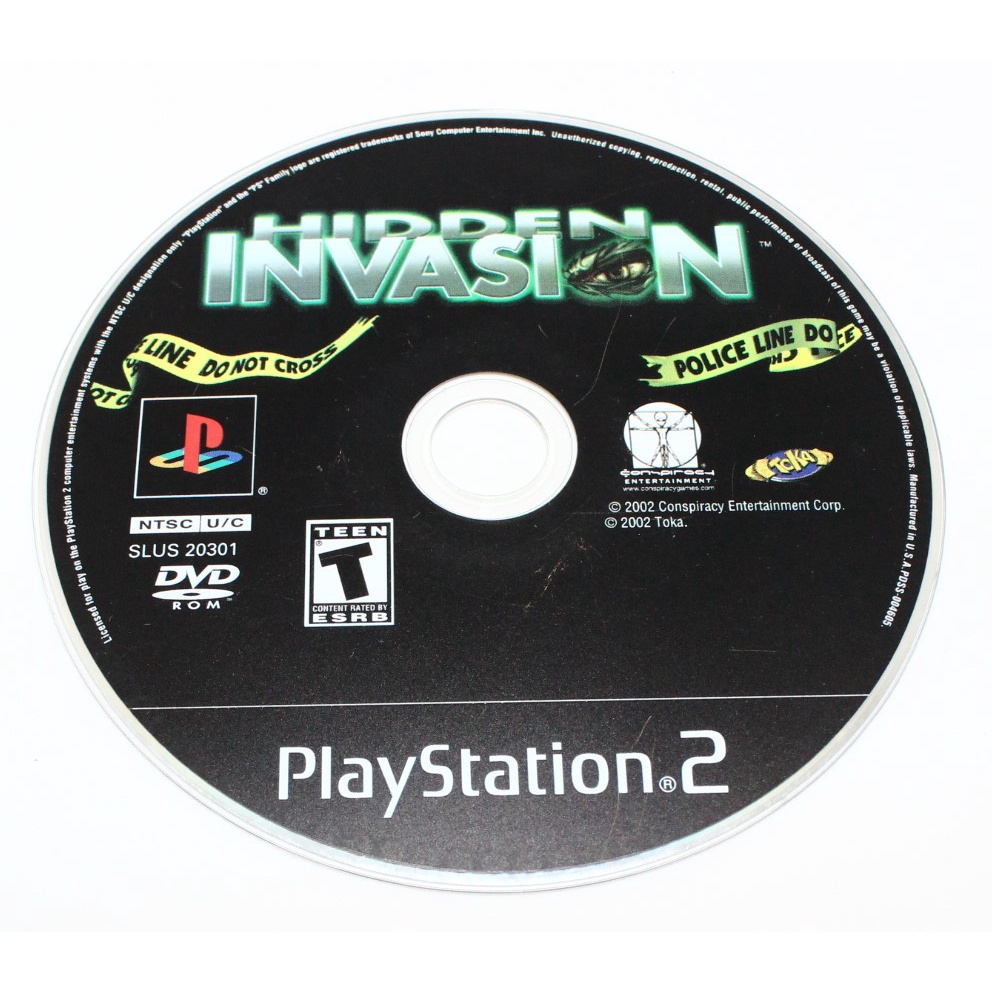 Hidden Invasion PS2 Original | Shopee Brasil