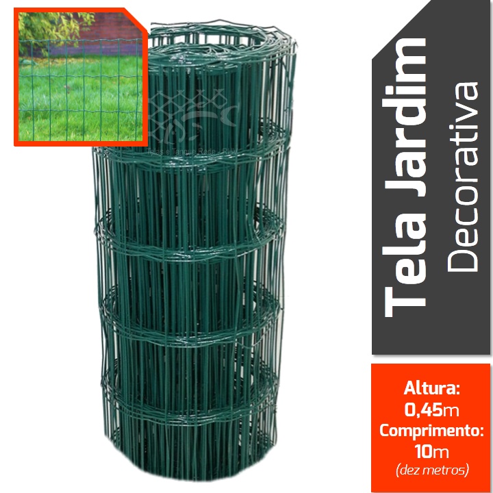 Tela Verde Metal Jardim Vertical 100 X 100cm Furo 19mm - Corre Que Ta ...