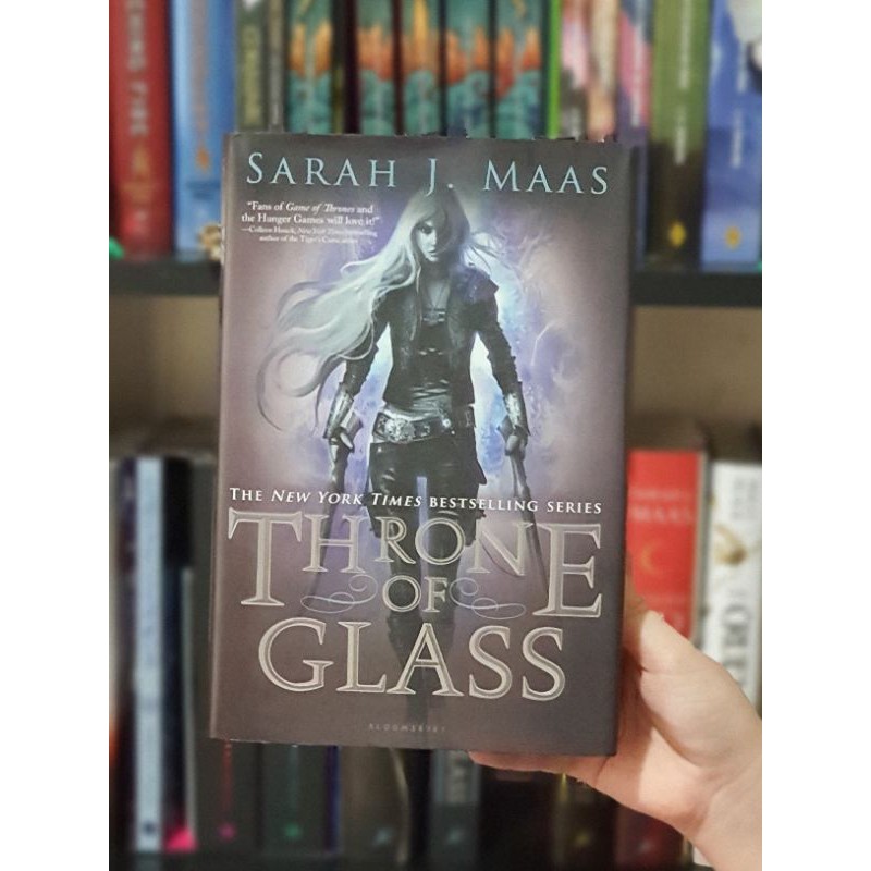 Throne of Glass - Sarah J Maas (Trono de Vidro - Hardcover em inglês ...