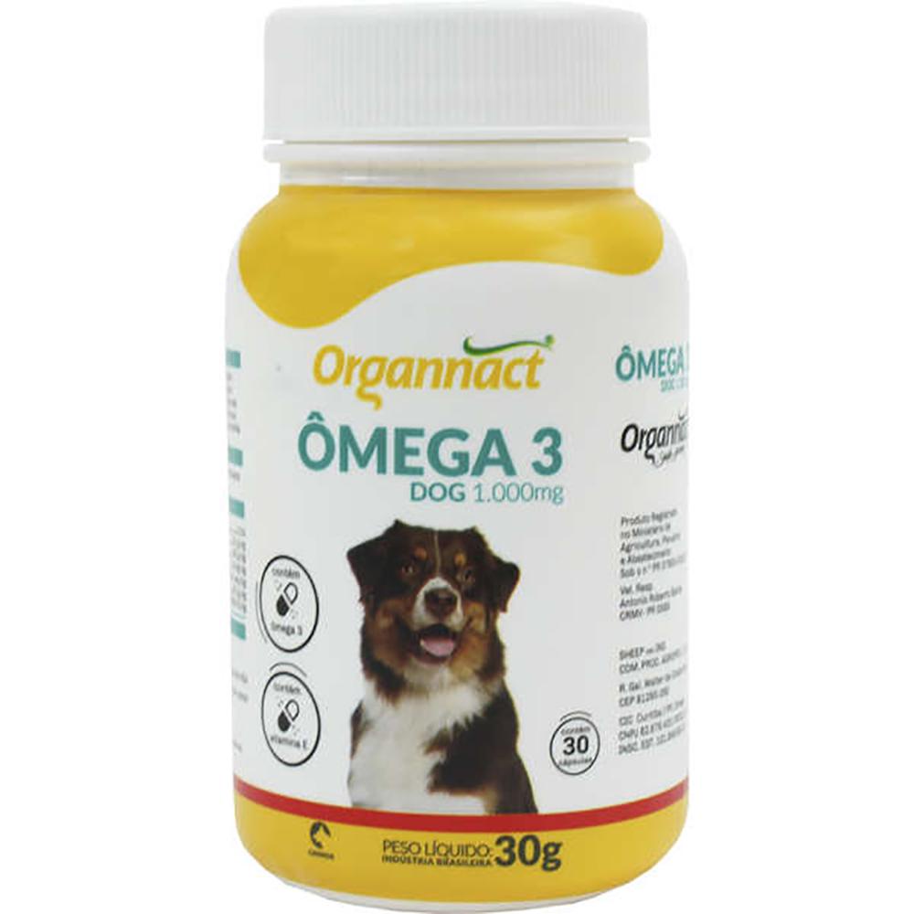 Suplemento Omega 3 Dog Organnact 1000 Mg | Shopee Brasil