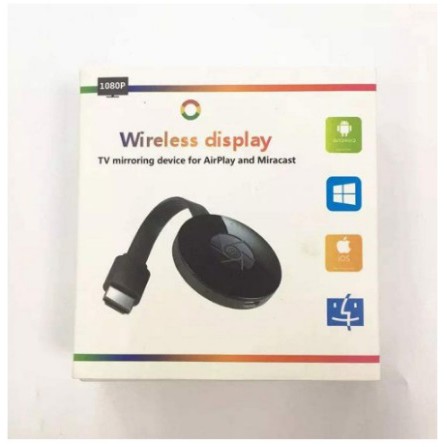 Chromecast Wireless Display, Transforma sua Tv em Smart 5.0 - Corre Que ...