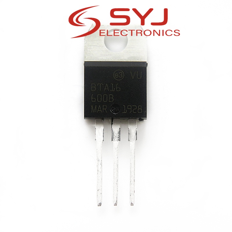 10 PCS BTA16-600B 600C BTA16-600 BTA16 Triacs 16 Amp 600 Volt TO-220 Novo original Em Estoque ...