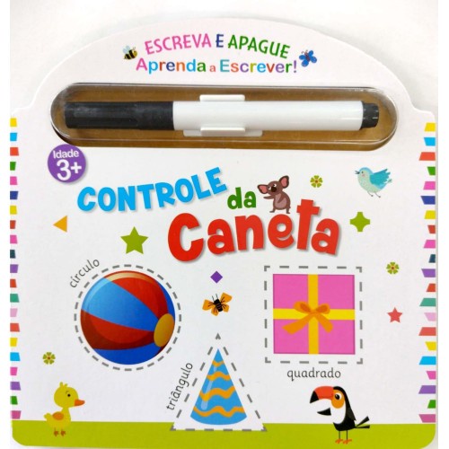 Livro Escreva E Apague - Controle Da Caneta | Shopee Brasil Livro Escreva E Apague - Controle Da Caneta | Shopee Brasil