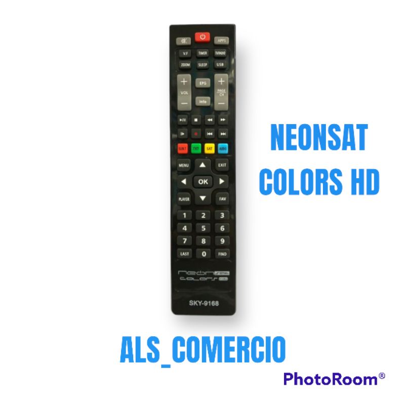Controle Remoto 9168 Para Receptor Neonsat Ultimate TitaniumHD | Shopee ...
