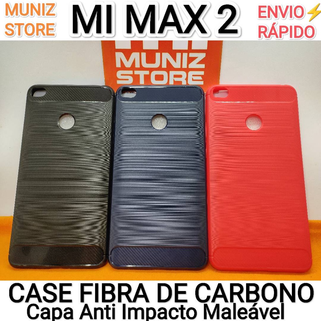 Capinha Mi Max 2 Case Fibra de Carbono MaleƔvel Capa Anti Shock Anti ... Capinha Mi Max 2 Case Fibra de Carbono MaleƔvel Capa Anti Shock Anti ...