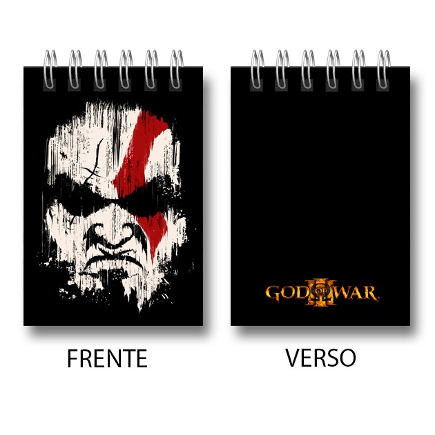 Bloco de Notas Game GOD OF WAR, GOW | Shopee Brasil