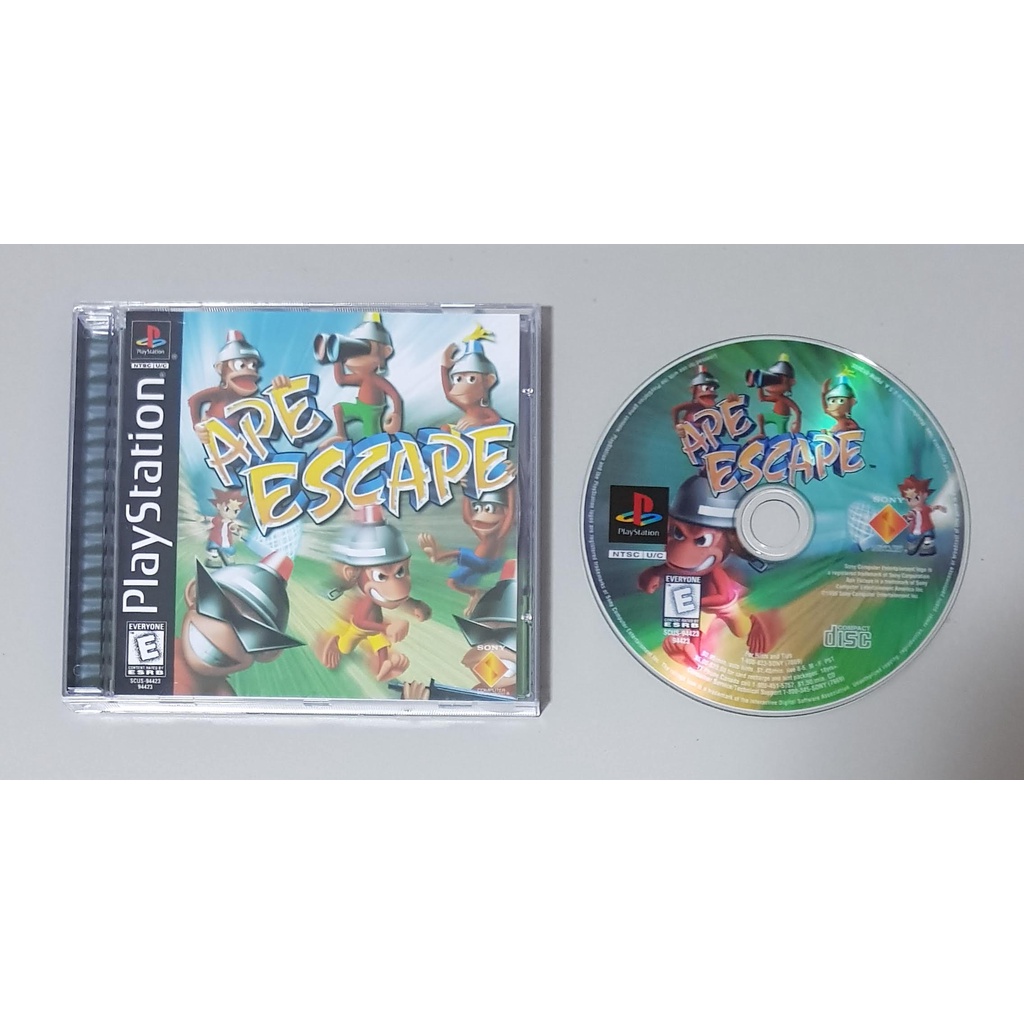 PS1 - Ape Escape 1 - Leia a descrição | Shopee Brasil
