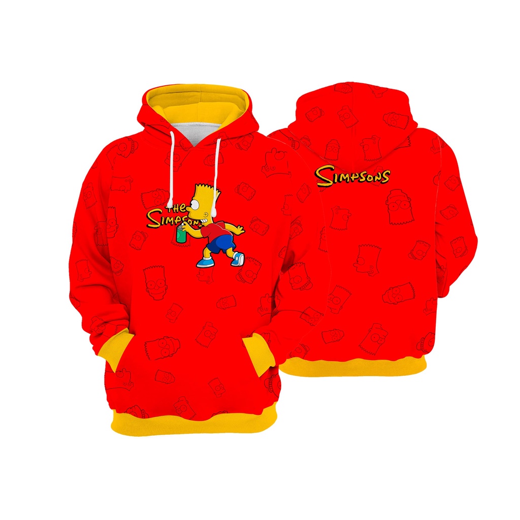 Blusa Moletom Bart Simp Spray Desenho Full REF 310 | Shopee Brasil