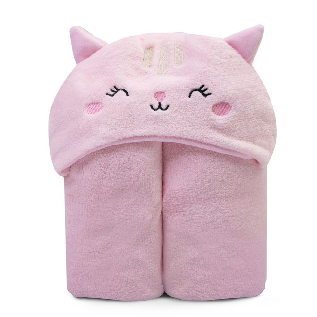 Cobertor De Microfibra Bebê Mami Bichuus Com Capuz Bordado 1,10m X 85cm Contem 01 Un Papi Grande ...