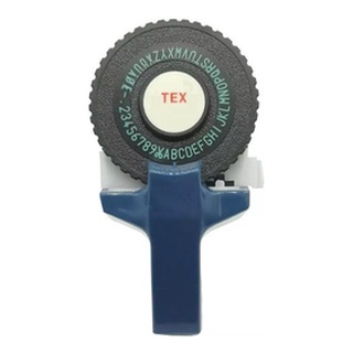 Rotulador Manual Azul Tex Rotuladora Etiquetadora | Shopee Brasil