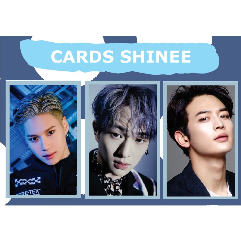 24 Cards Shinee / Minho / Taemin | Shopee Brasil