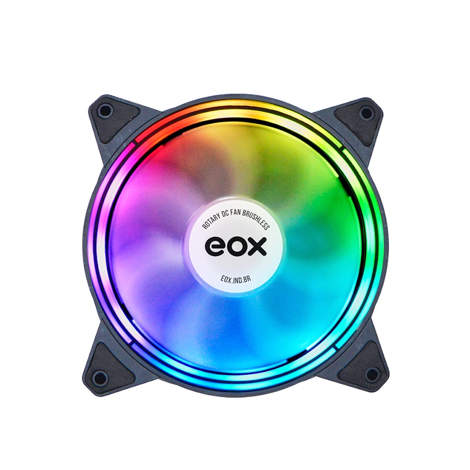 Cooler Fan Rgb Led Molex 120mm B120 Eox | Shopee Brasil