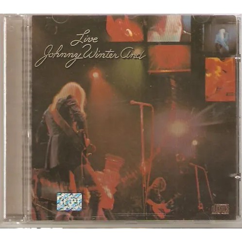 Cd Johnny Winter - Live ( Nacional ) Sony | Shopee Brasil
