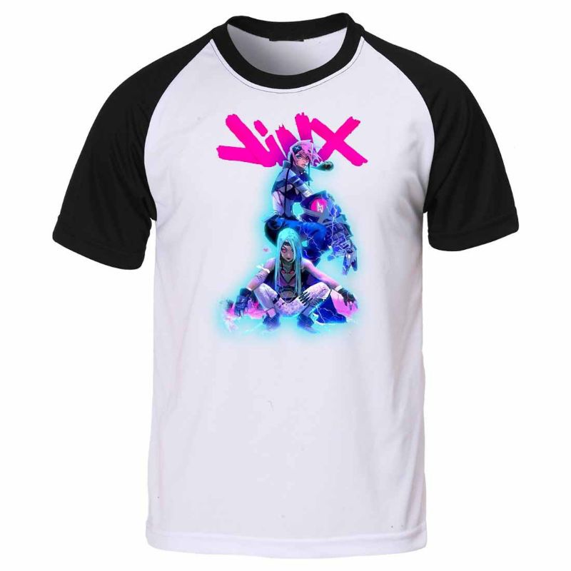 Camiseta Jinx jogos games Lol Legends | Shopee Brasil