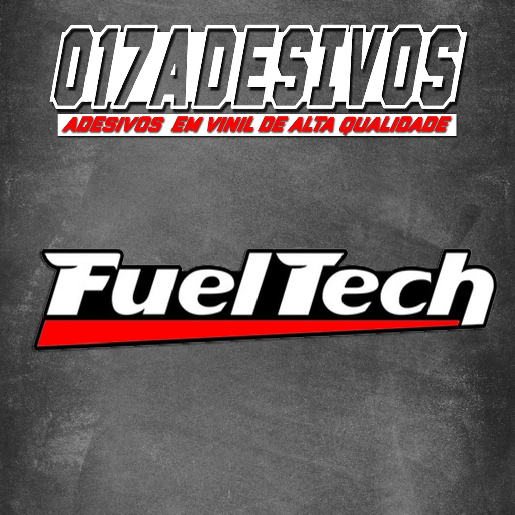 Adesivo Fuel Tech 5 Unidades Vinil De Alta Qualidade | Shopee Brasil