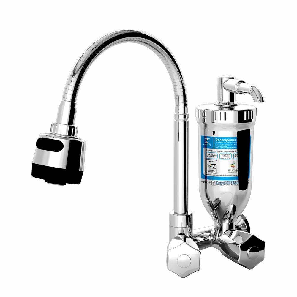 Torneira Gourmet Cromada Filtro ABS 1/4 de Volta 2167 C-50 | Shopee Brasil