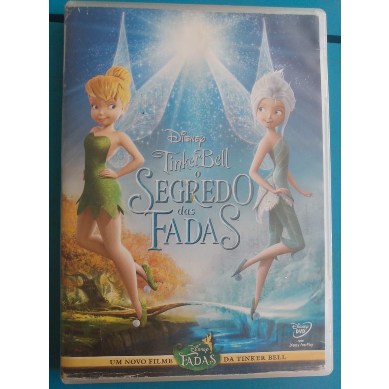 Tinker Bell E O Segredo Das Fadas 2012 Dvd Original Shopee Brasil
