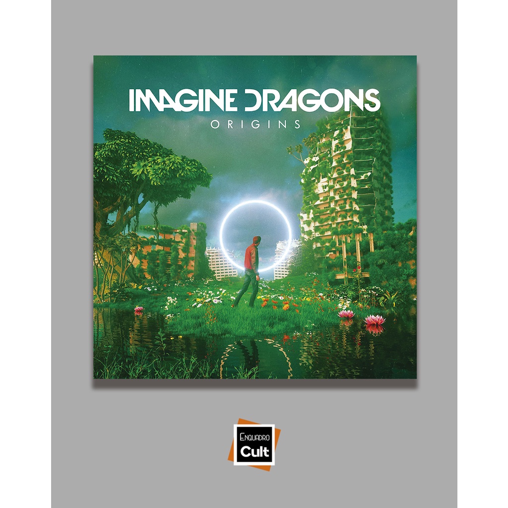 Placa Decorativa 20x20cm Imagine Dragons | Shopee Brasil