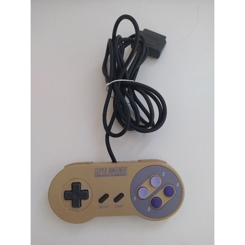 Controle Super Nintendo Original | Shopee Brasil