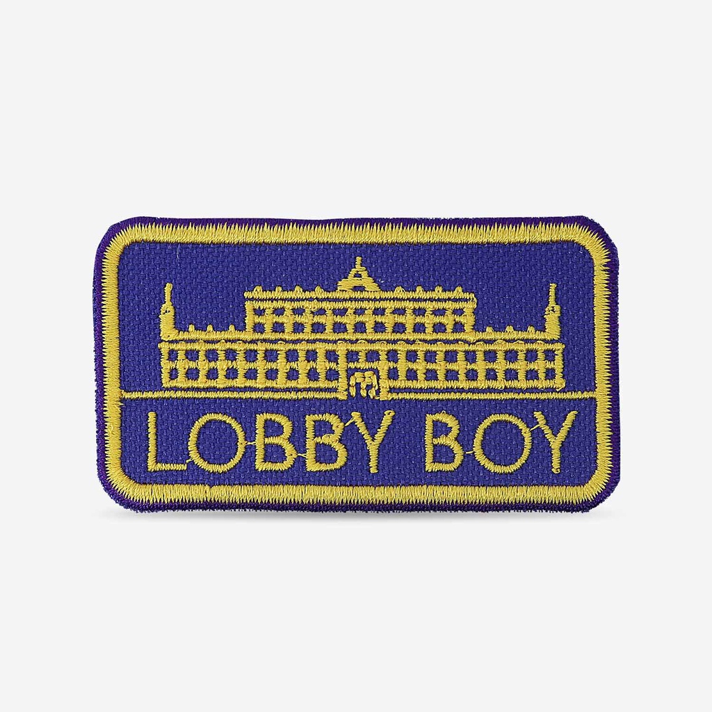 PATCH GANG Bordado termocolante Lobby Boy | Shopee Brasil