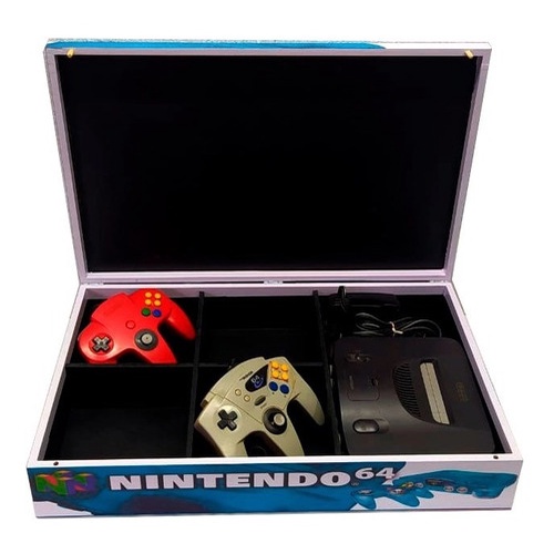 Caixa Nintendo 64 Jabuticaba Para 4 Controles Com Divisoria | Shopee Brasil