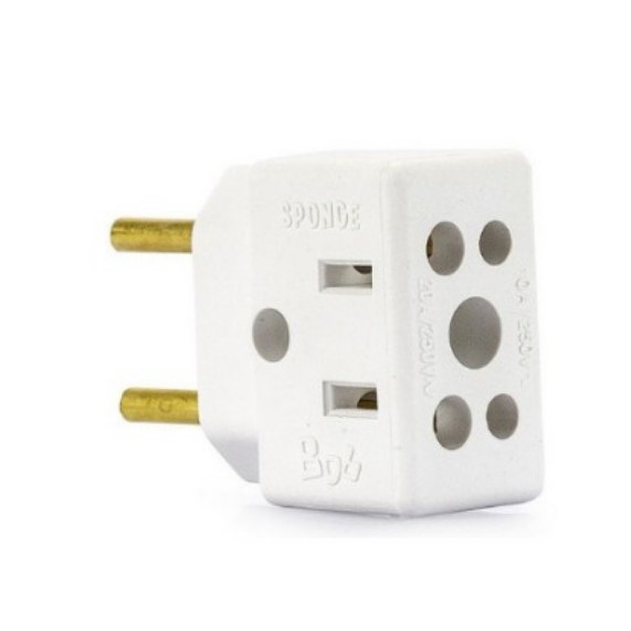 Adaptador Tomada Multiuso Plug Elétrico 10a / 20a Bob Esponja - Pronta ...